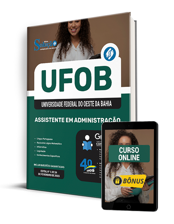 Apostila UFOB 2025 - Assistente em Administração | Banca Mouraria