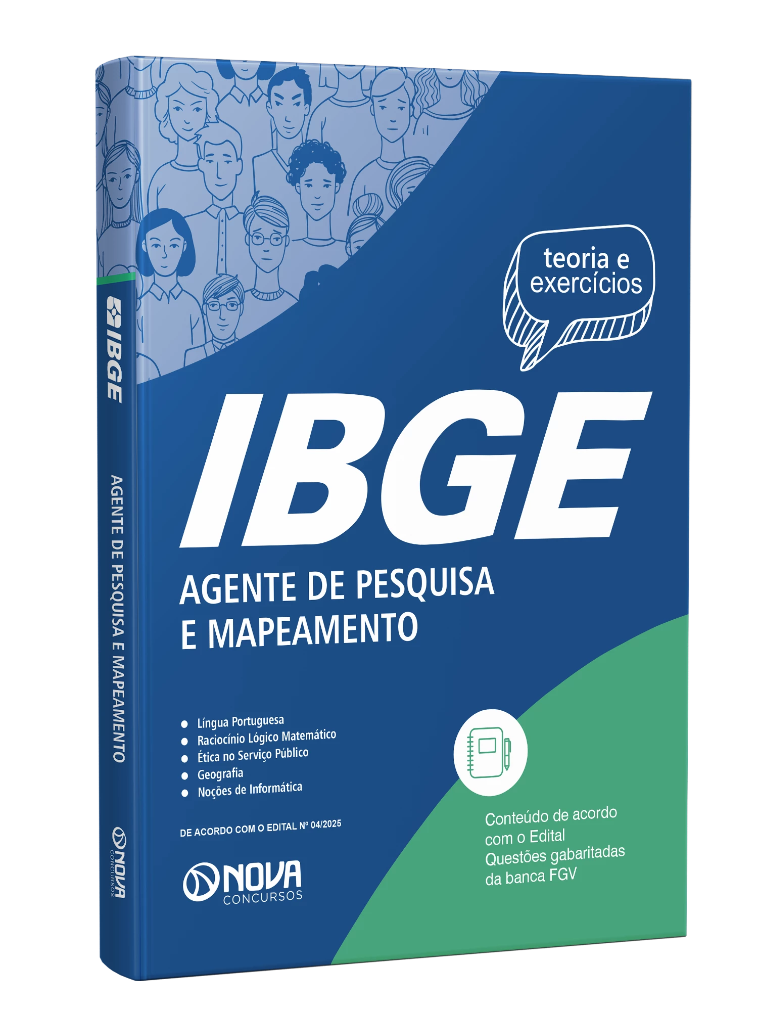 Apostila IBGE 2025 - Agente de Pesquisas e Mapeamento (APM) | Banca ...